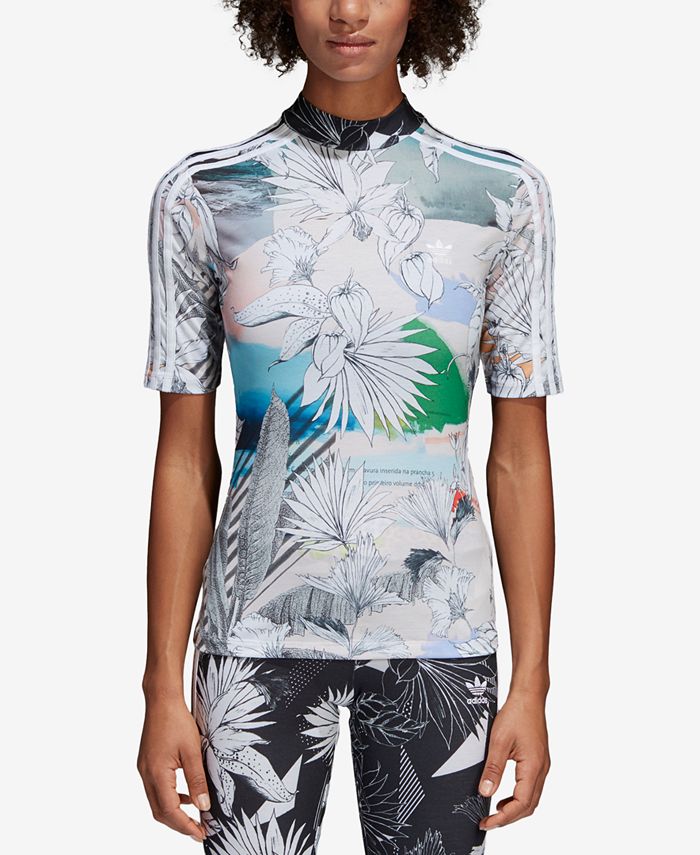 adidas Printed Top - Macy's