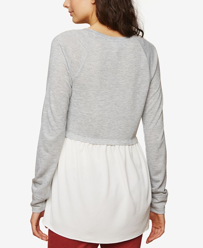 Motherhood Maternity Plus Size Layered-Look Top - Macy's