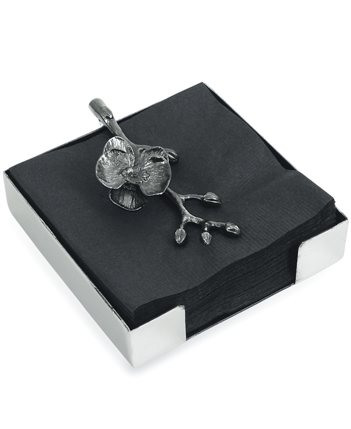 Click here for Michael Aram Black Orchid Cocktail Napkin Holder prices