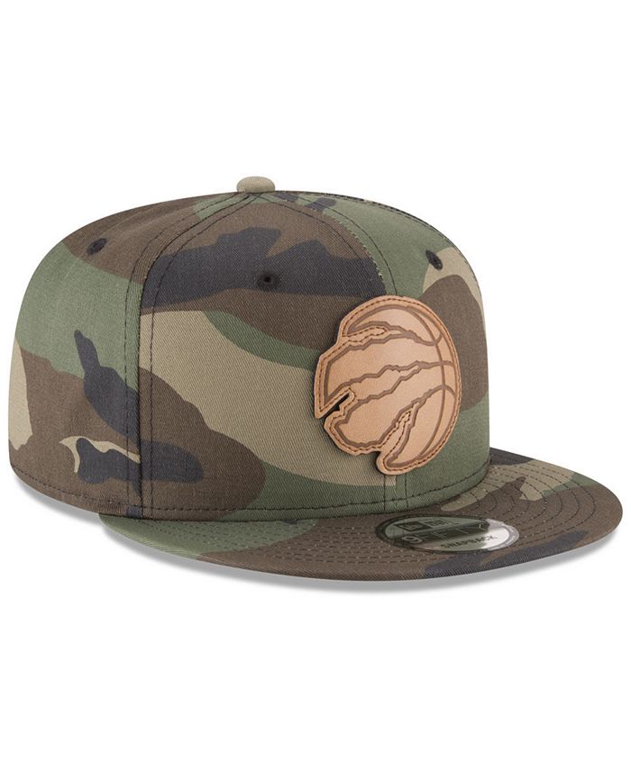 New Era Toronto Raptors Camo 9FIFTY Snapback Cap - Macy's