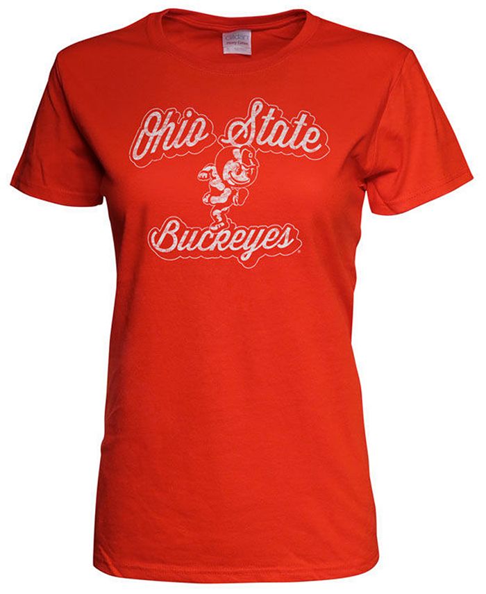 J America Women's Ohio State Buckeyes Script Logo T-Shirt - Macy's