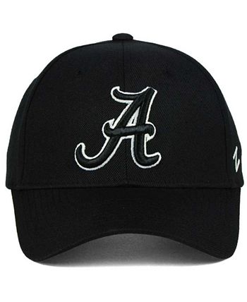 Zephyr Alabama Crimson Tide Black & White Competitor Cap - Macy's