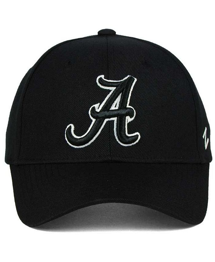 Zephyr Alabama Crimson Tide Black & White Competitor Cap - Macy's