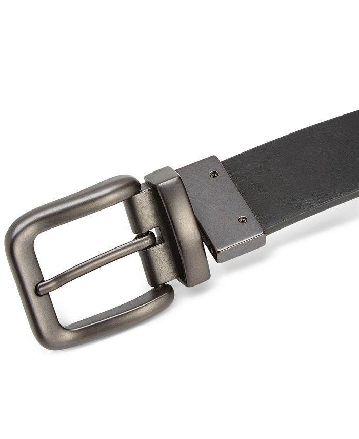 Levi's Men's Double Threaded Reversible Leather Belt - Macy's