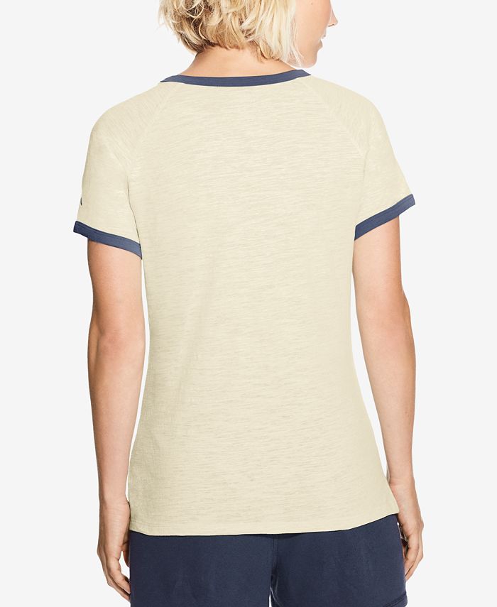 Champion Heritage Graphic Ringer T-Shirt - Macy's