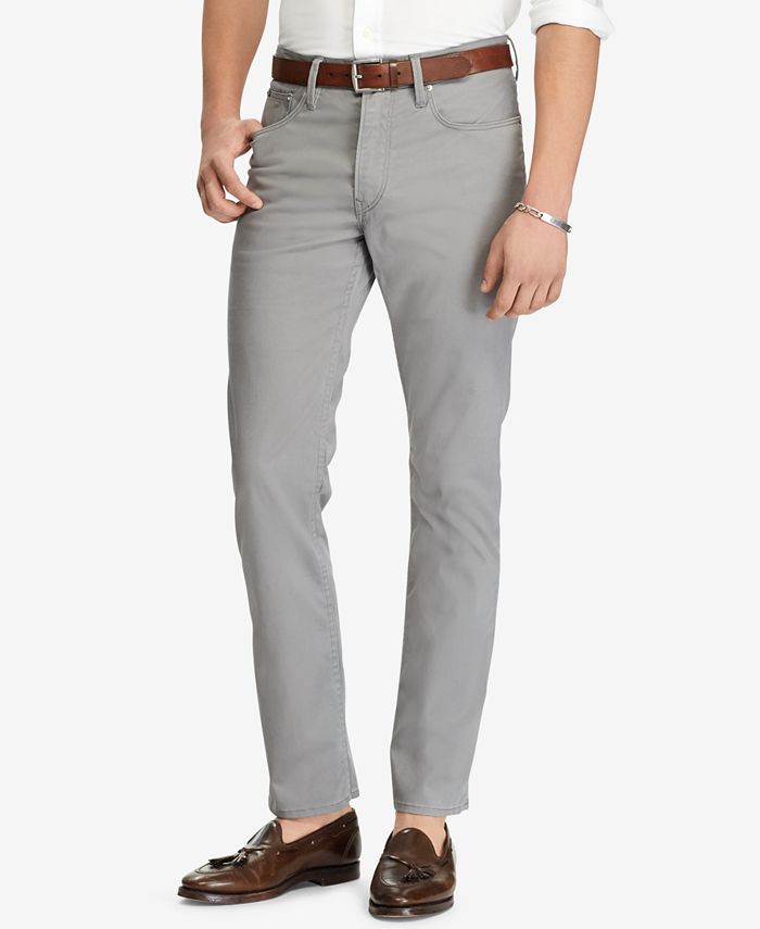 Polo Ralph Lauren Men's Big & Tall Stretch Classic-Fit Pants - Macy's