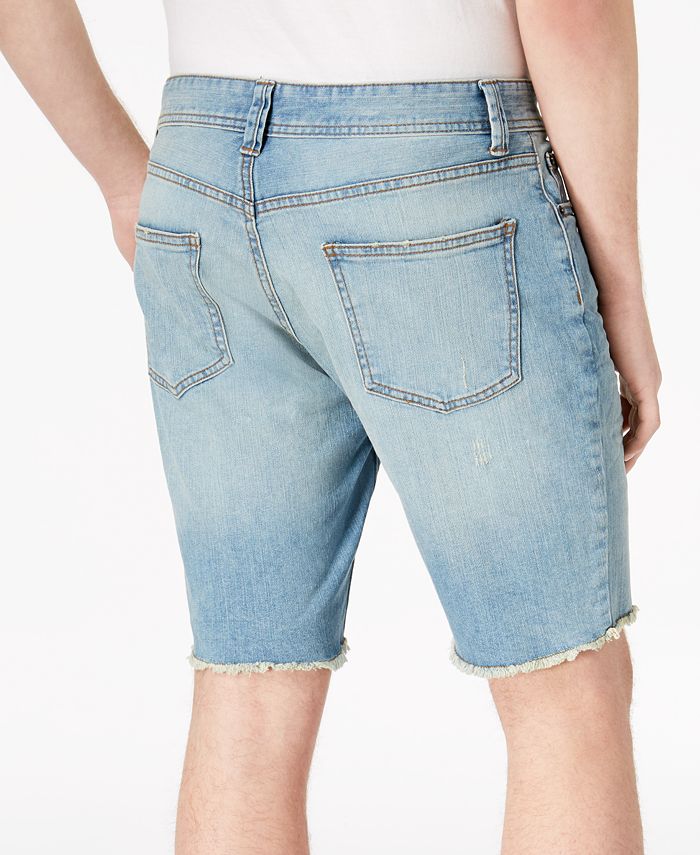 American Rag Men's Ripped Cut Off Denim Shorts, Created for Macy's - Macy's