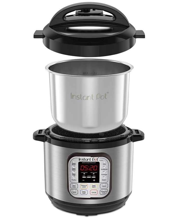 Instant Pot DUO80 7-in-1 Programmable Pressure Cooker 8-Qt. - Macy's