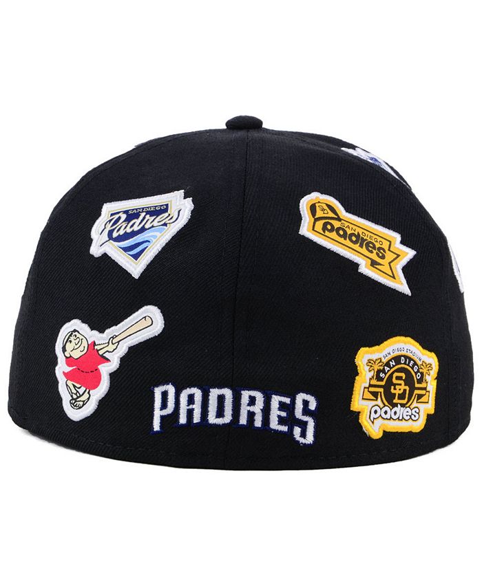 New Era San Diego Padres Ultimate Patch Collection All Patches 59FIFTY ...