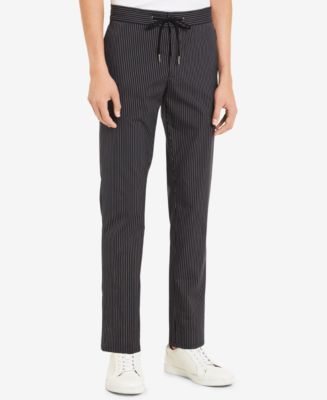Calvin klein pinstripe pants store
