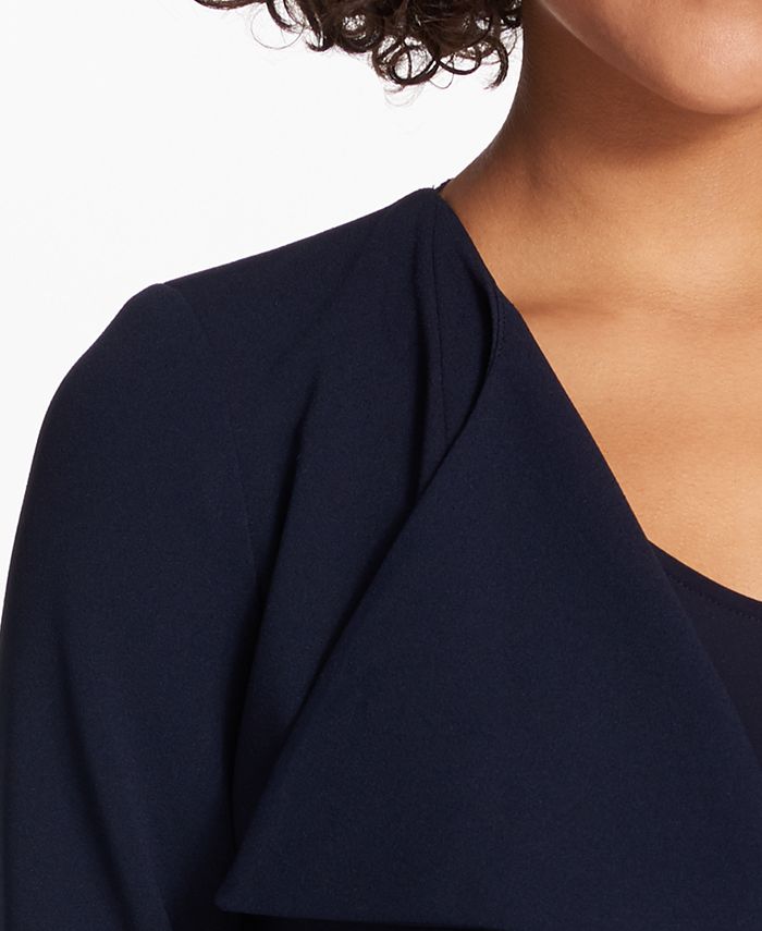 Tommy Hilfiger Lace-Back Blazer - Macy's