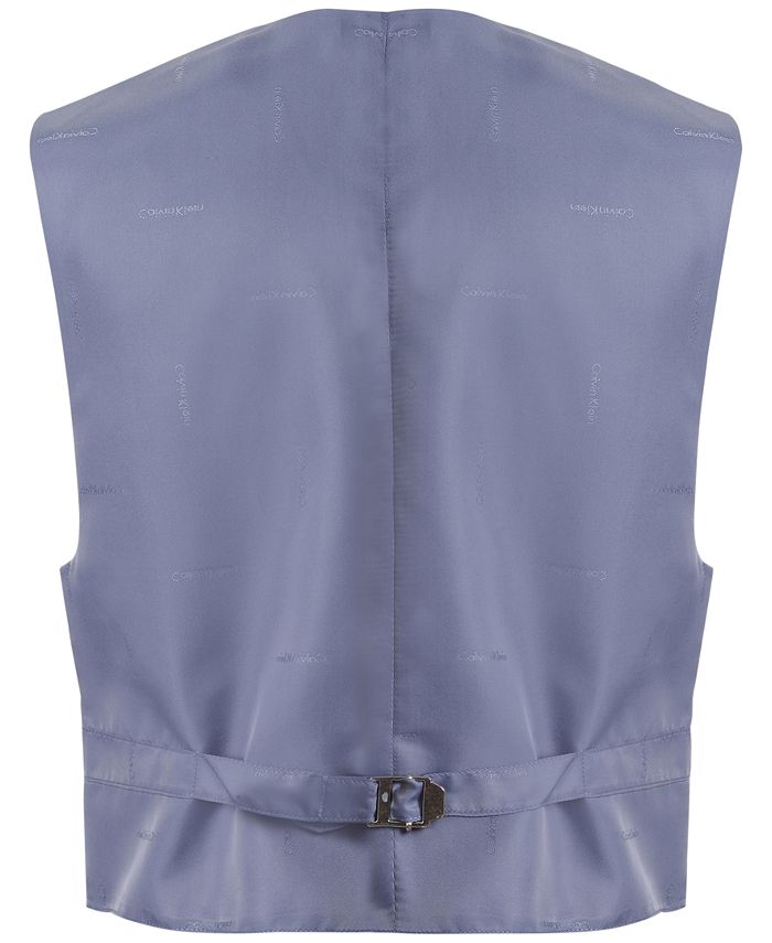 Calvin Klein Striated Sharkskin Vest, Big Boys - Macy's