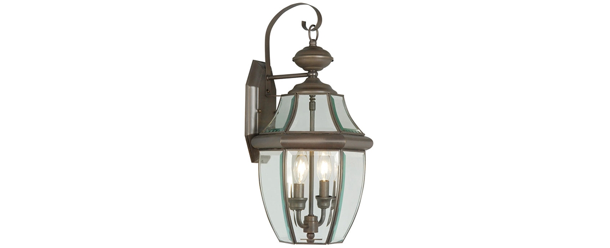 Click here for Livex Monterey 2-Light Lantern - Bronze prices