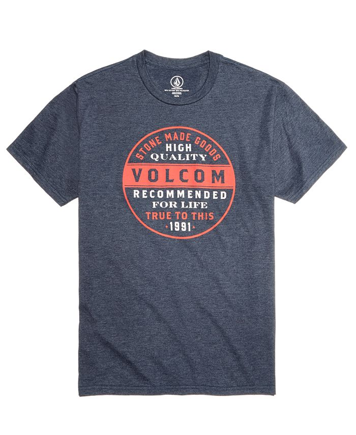 Volcom Men's Rebarred Graphic-Print T-Shirt, Created for Macy's - Macy's