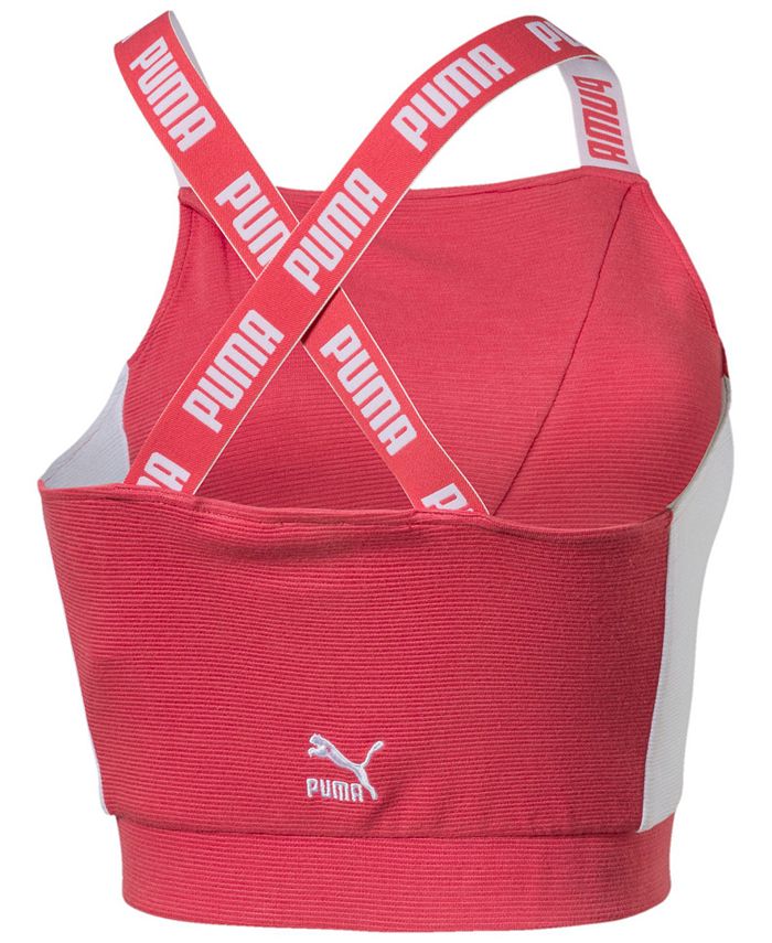 Puma Archive Cropped Tank Top - Macy's