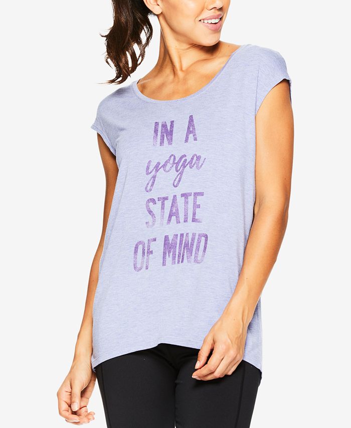 Gaiam Dani Yoga Graphic T-Shirt - Macy's