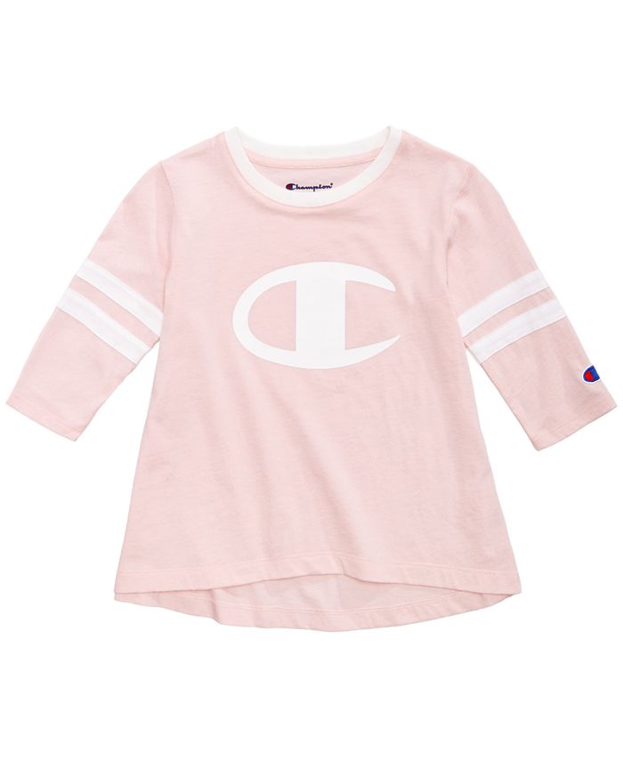 Champion Heritage Logo-Print Rugby T-Shirt, Little Girls - Macy's