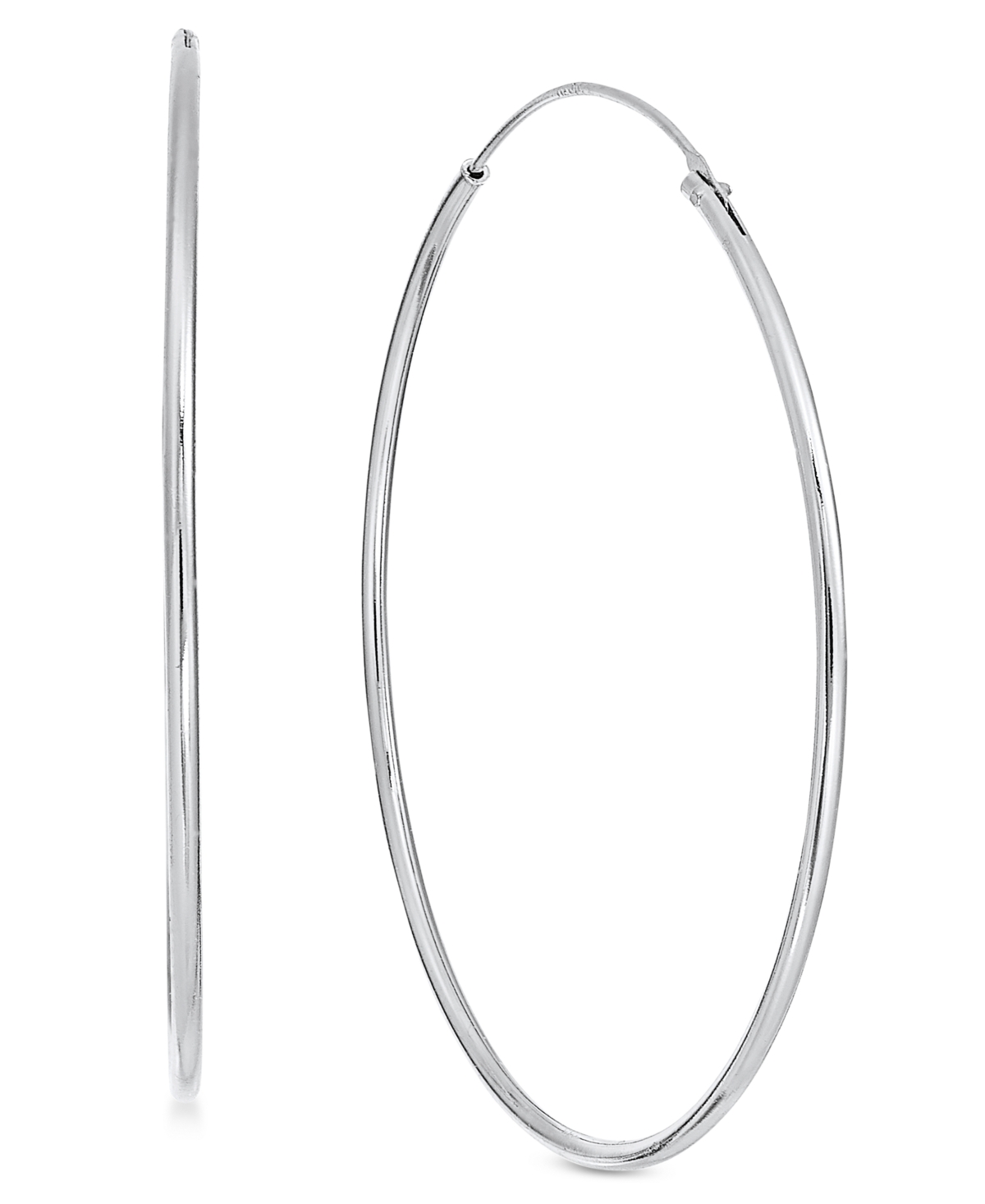 Click here for And Now This Large Silver Plated Endless Wire Medi... prices