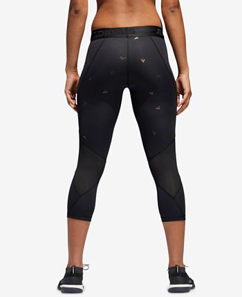 adidas Compression Cropped Leggings - Macy's