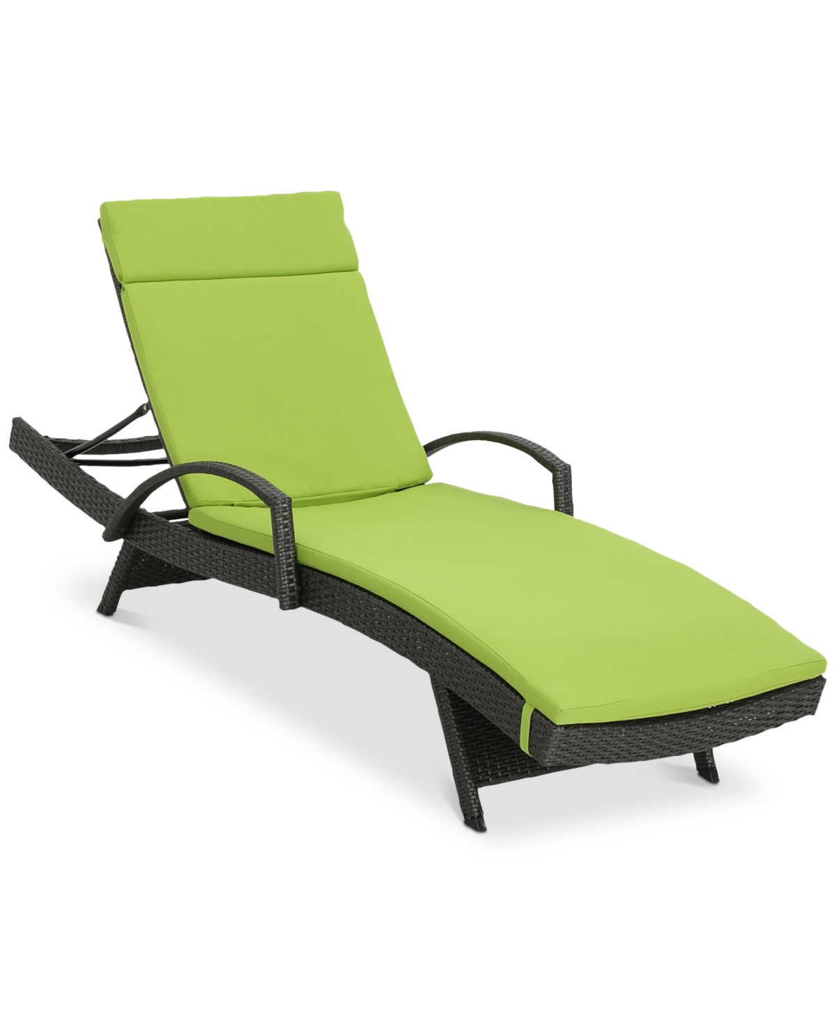 Click here for Baja Outdoor Chaise Lounge - Lime prices