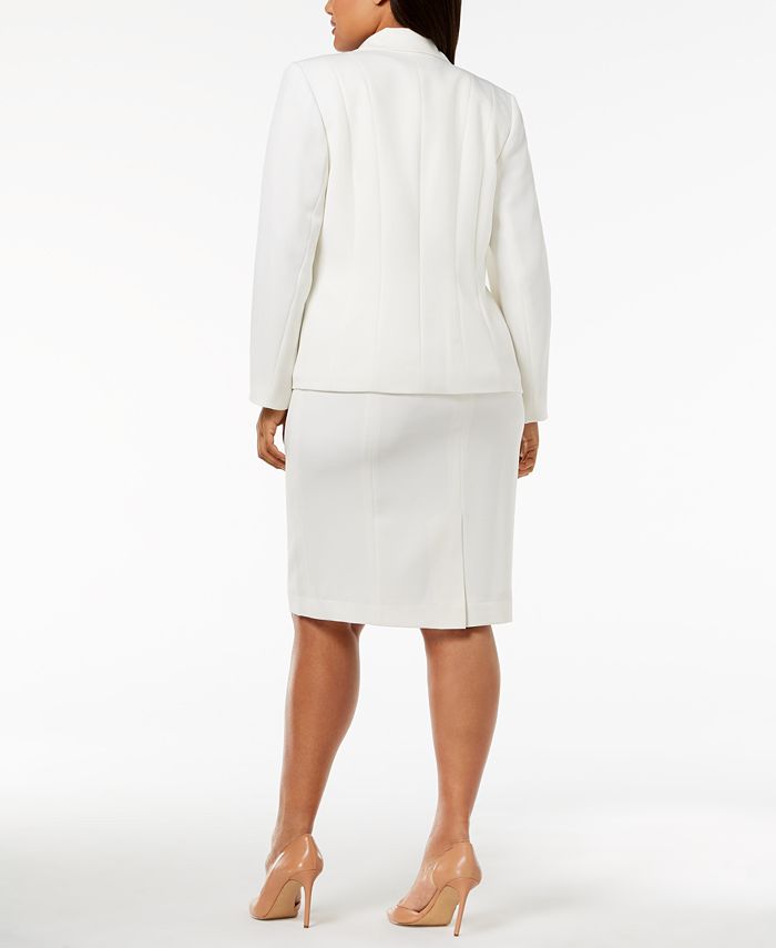 Kasper Plus Size Crepe Jacket & Sheath Dress - Macy's
