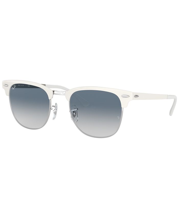 Ray-Ban Sunglasses, RB3716 CLUBMASTER METAL - Macy's