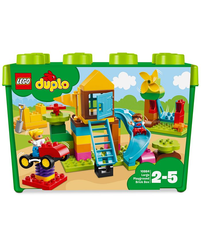 LEGO® Duplo Large Playground Brick Box 10864 - Macy's