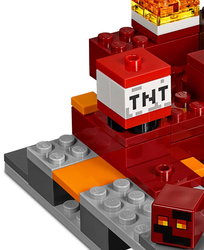 LEGO® Minecraft The Nether Fight 21139 - Macy's