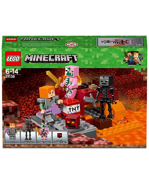 LEGO® Minecraft The Nether Fight 21139 & Reviews - Macy's