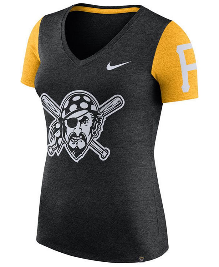 Nike Women's Pittsburgh Pirates Dri-Fit Touch T-Shirt - Macy's