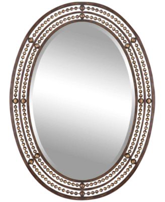 Uttermost Matney Oval Mirror - Macy's