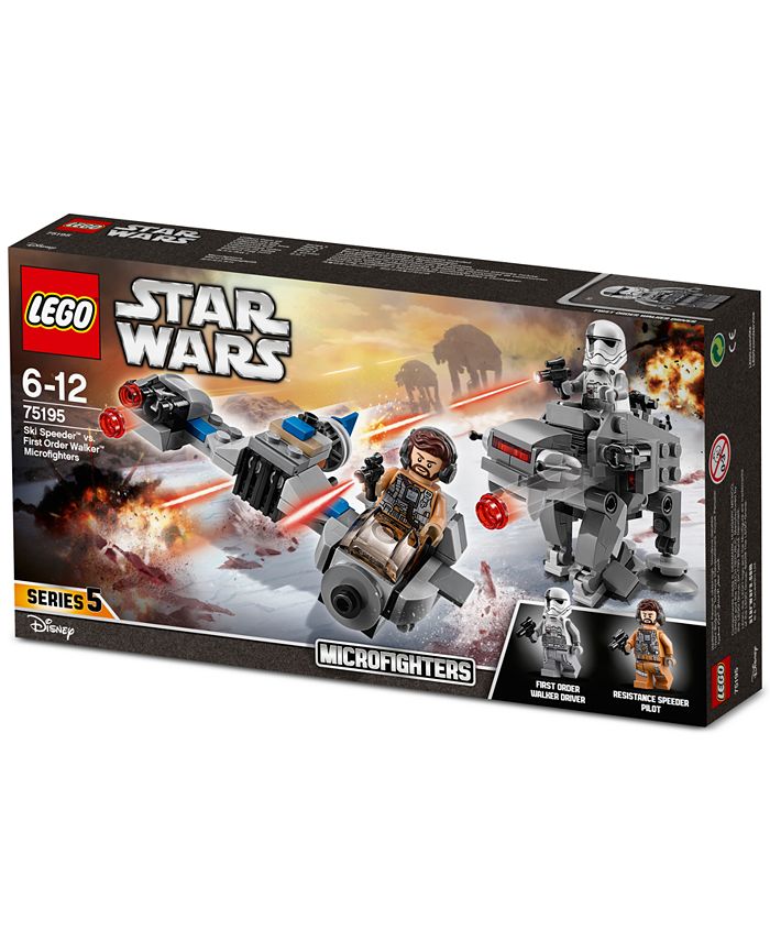 LEGO® Star Wars Ski Speeder vs. First Order Walker Set 75195 - Macy's