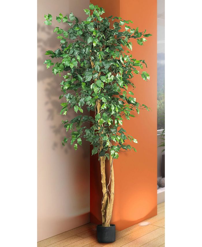 Nearly Natural 6' Ficus Tree - Macy's