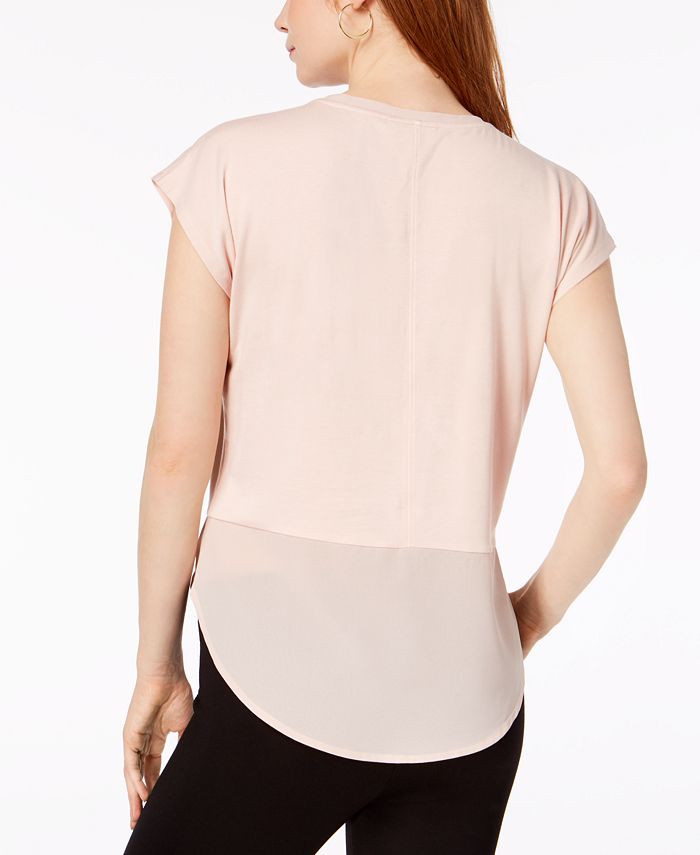 Bar III Layered-Look T-Shirt, Created for Macy's - Macy's