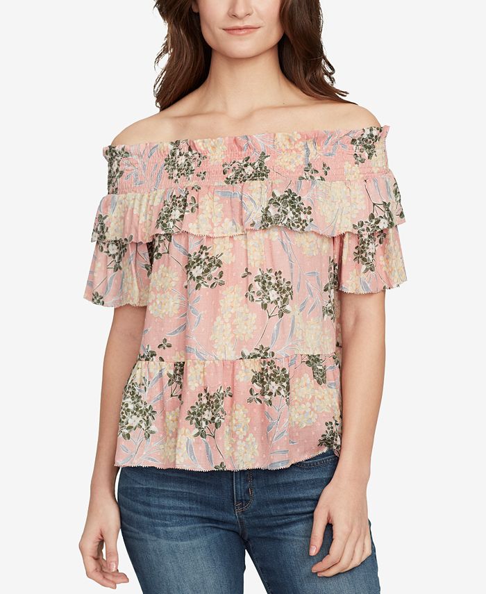 WILLIAM RAST Off-The-Shoulder Top - Macy's
