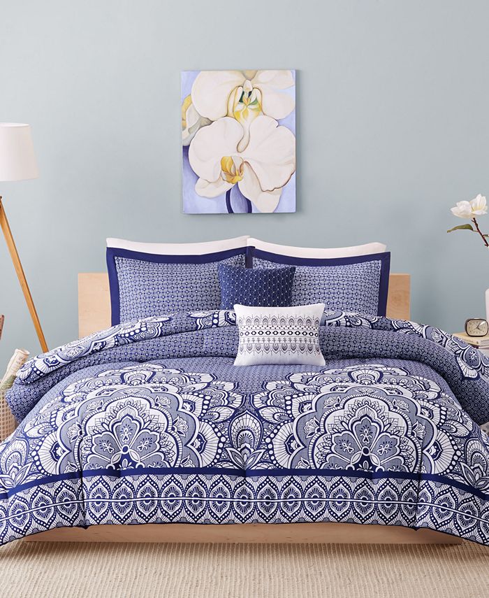 Intelligent Design Isabella 4-Pc. Twin/Twin XL Duvet Cover Set - Macy's