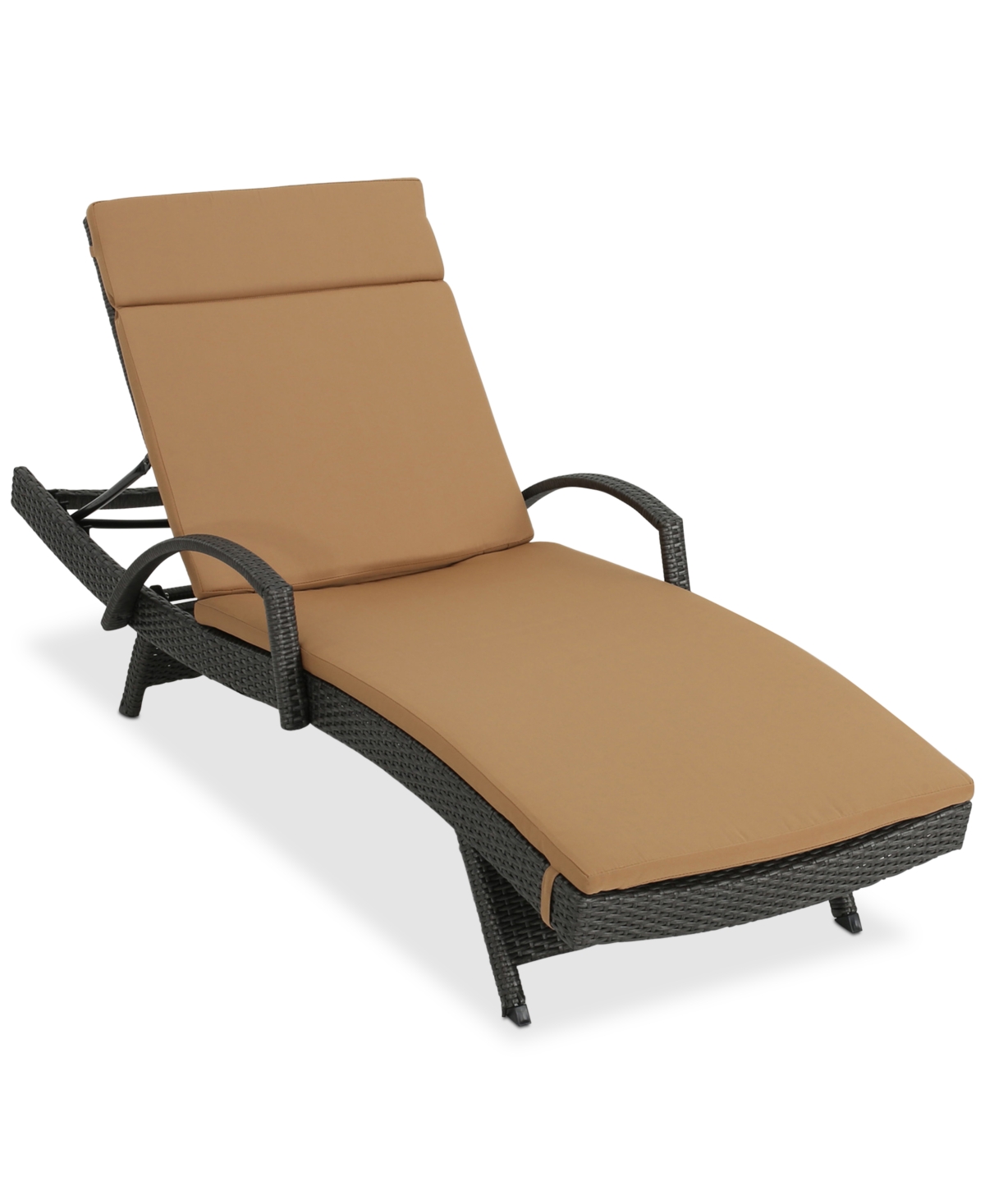Click here for St. Paul Outdoor Chaise Lounge - Grey prices
