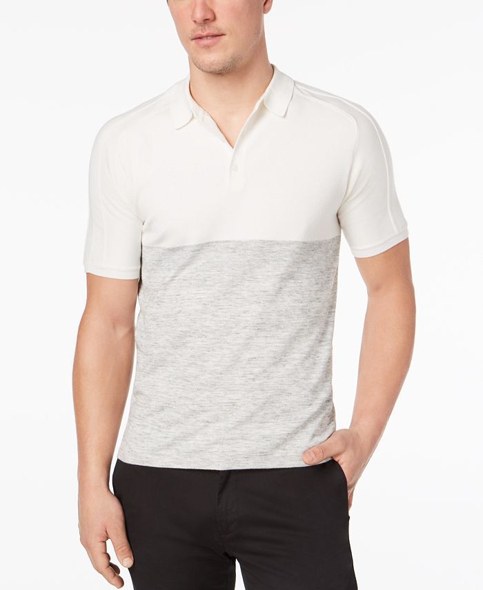 Calvin Klein Men's Colorblocked Polo - Macy's
