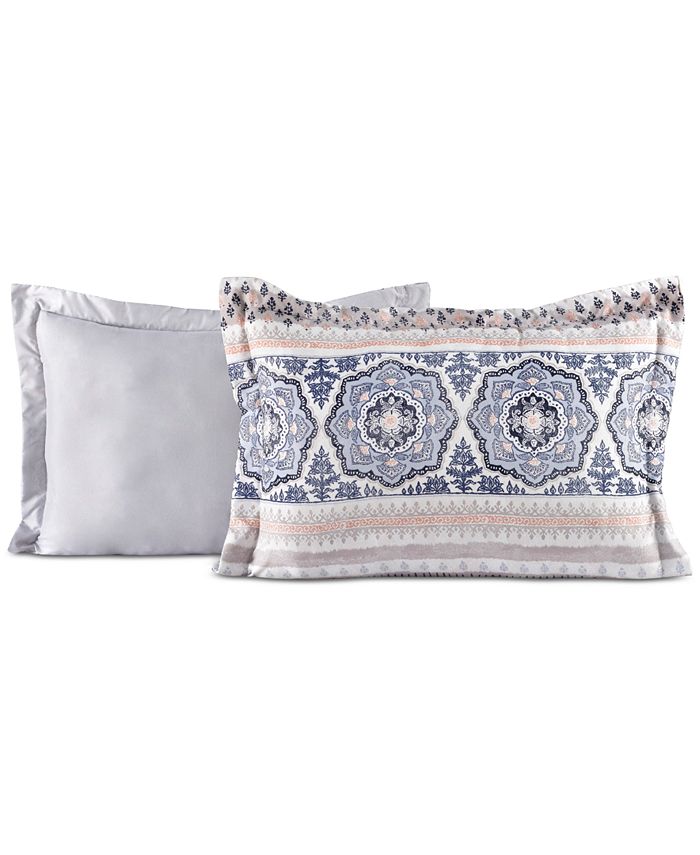 Fairfield Square Collection Naven Reversible 8-Pc. King Comforter Set ...
