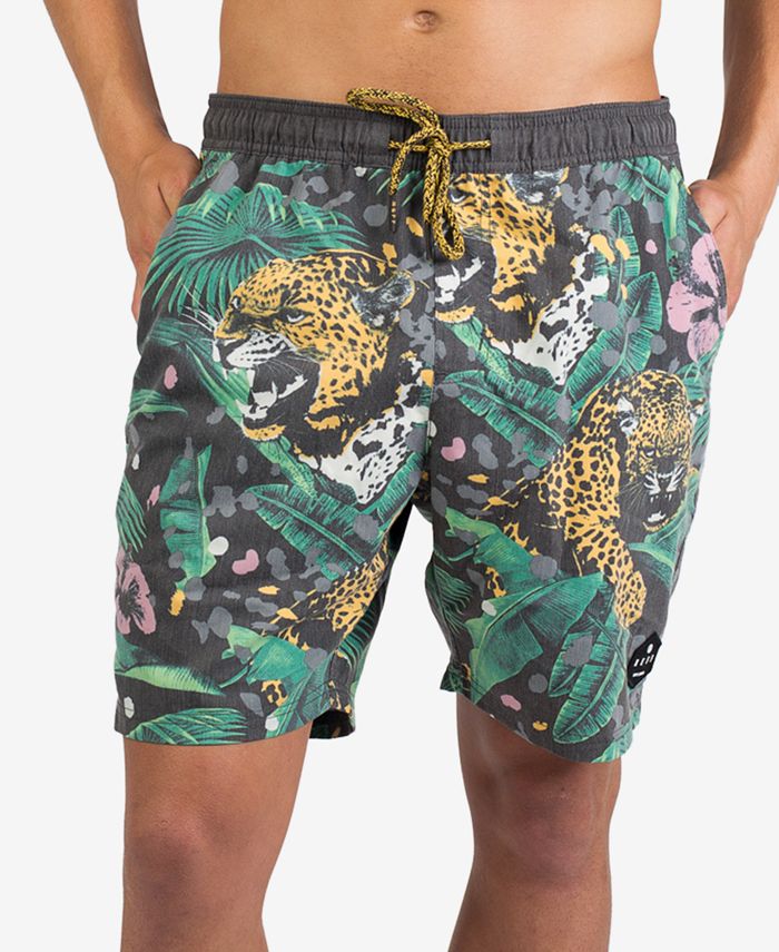 Neff Men's Paradise 18" Board Shorts & Reviews - Swimwear - Men - Macy's