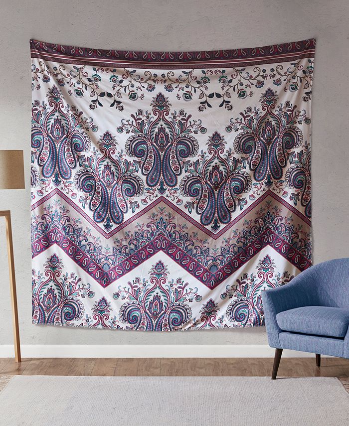 Intelligent Design Tulay 90" Square Printed Wall Tapestry - Macy's