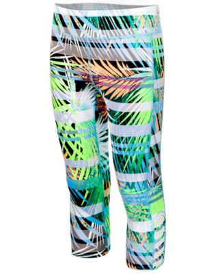 Ideology Printed Caged-Hem Capri Leggings, Toddler Girls, Created for ...