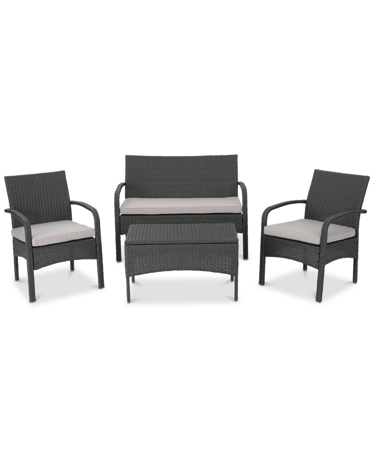 Click here for Benjamin 4-Pc. Chat Set - Grey prices