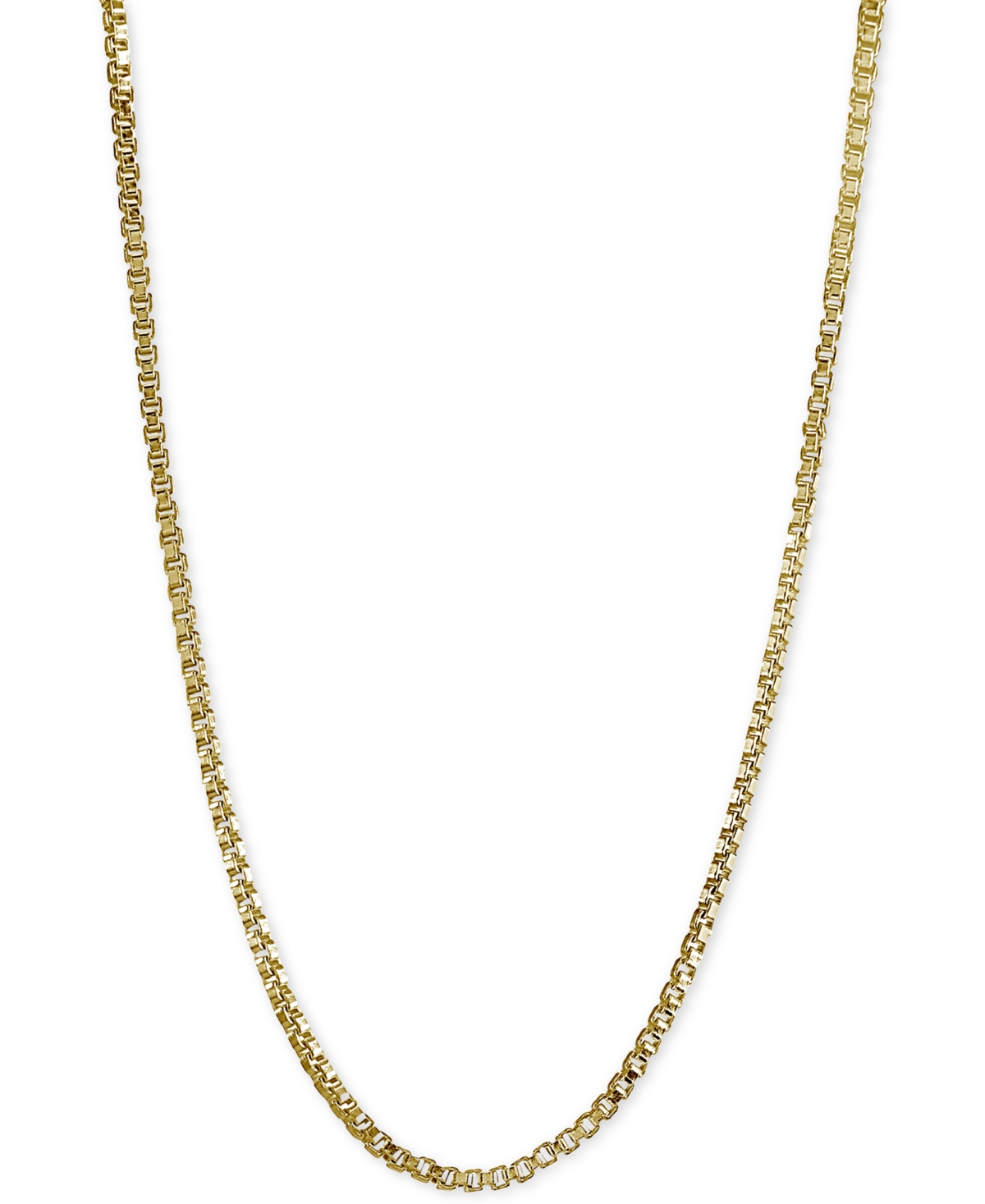 Click here for Giani Bernini Adjustable 16- 22 Box Link Chain Nec... prices