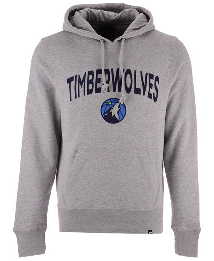 '47 Brand Men's Minnesota Timberwolves Pregame Headline Hoodie - Macy's