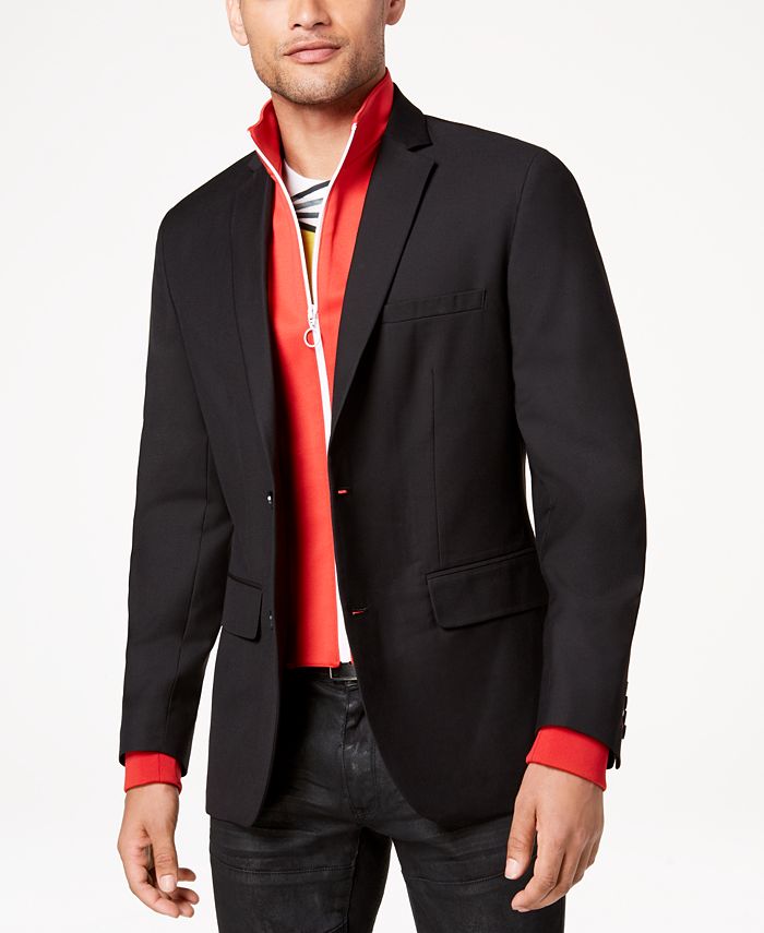 INC International Concepts I.N.C. Men's Layered-Look Slim-Fit Blazer ...