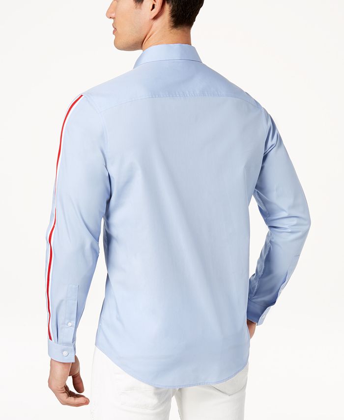 INC International Concepts I.N.C. Men's Sleeve Striped Shirt, Created ...