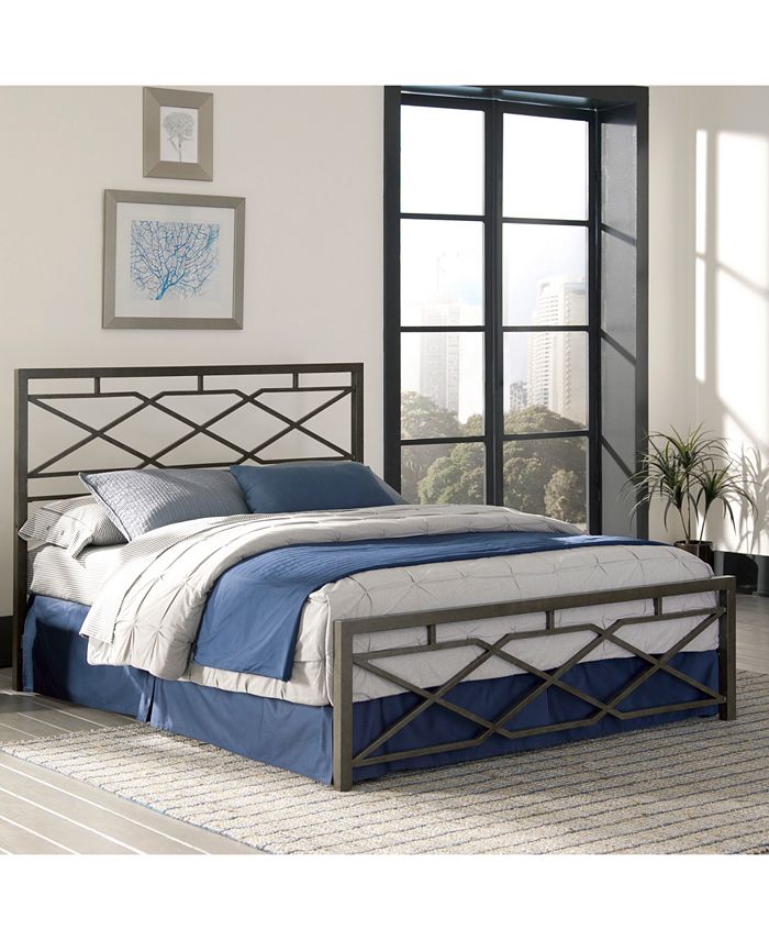 BLUSH & BRASS Alpine-King Snap Bed, Quick Ship - Macy's