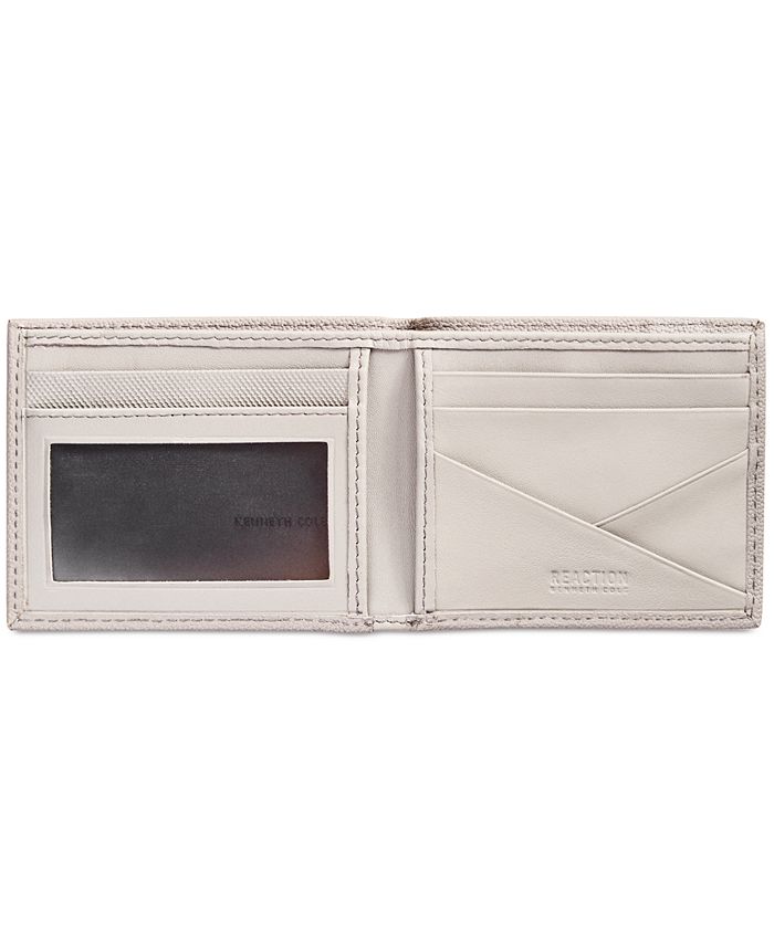 Kenneth Cole Reaction Men's Hinton Leather Bi-Fold Wallet - Macy's