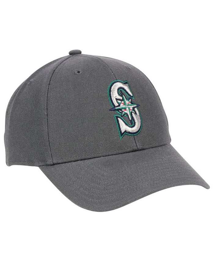 '47 Brand Seattle Mariners Charcoal MVP Cap - Macy's